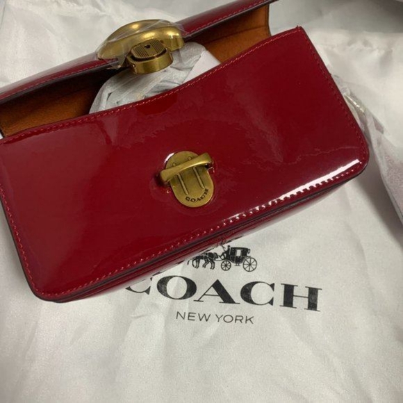 Coach | Bags | Coach Studio Baguette Dual Purpose Bright Red Handbag ...